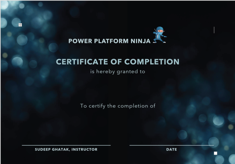 Create automated Attendee certificates using Power Automate - Powering ...