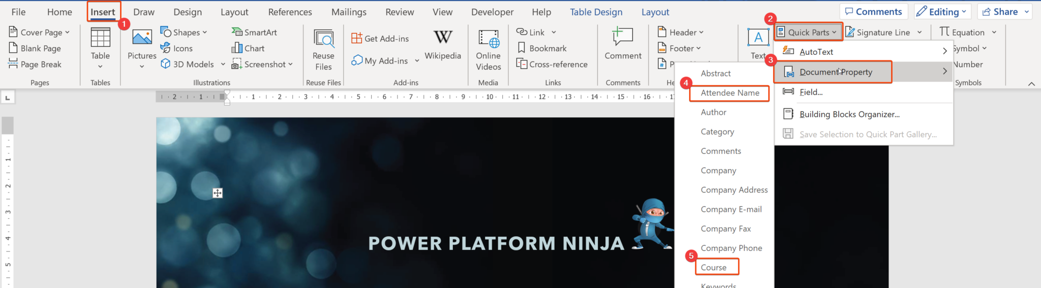 Create automated Attendee certificates using Power Automate - Powering ...