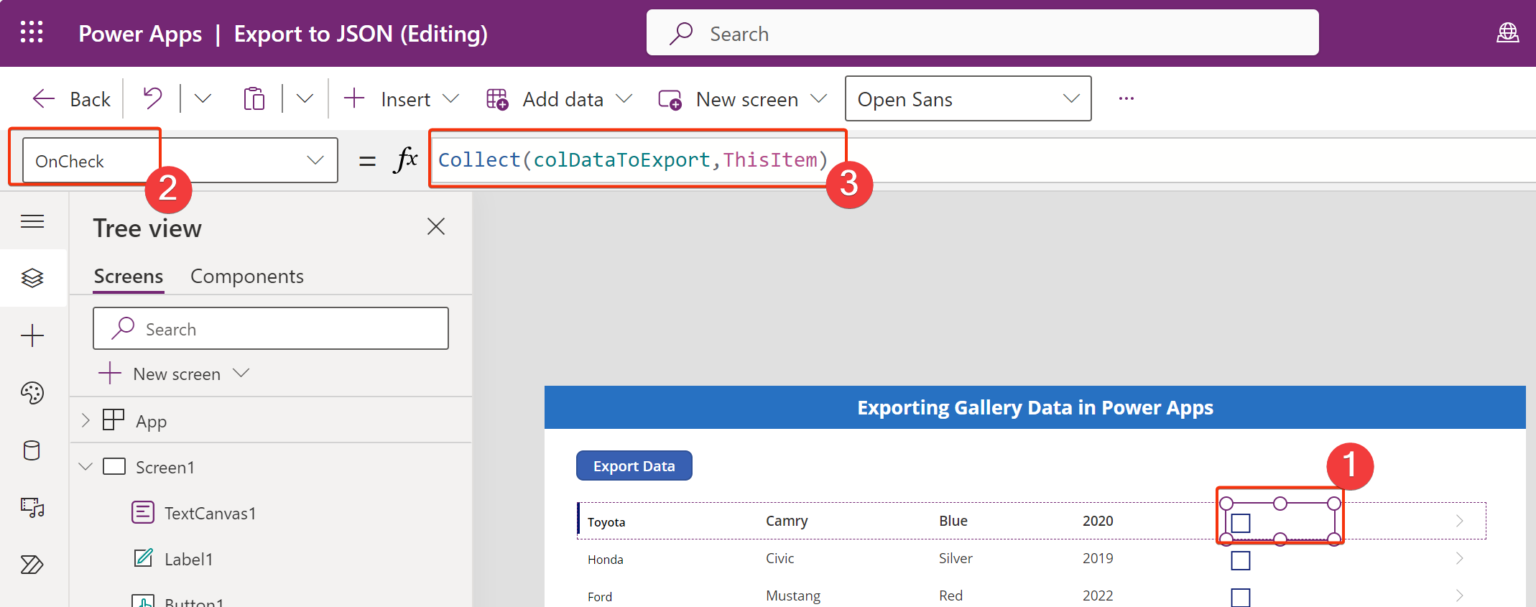 Exporting Power Apps Gallery Data To Csv A Step By Step Guide Powering Your Apps